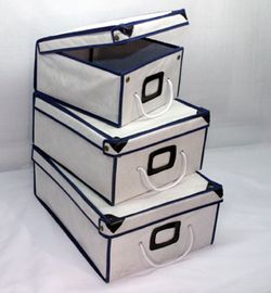 Active Carbon Storage Boxes (Set 3)
