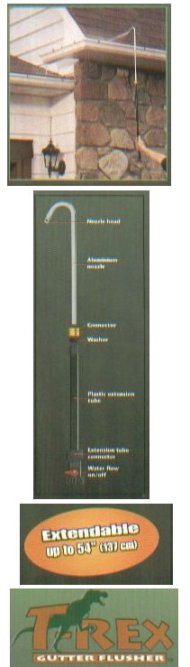 T Rex Gutter Cleaner Gutter Flusher | householdgoods.com